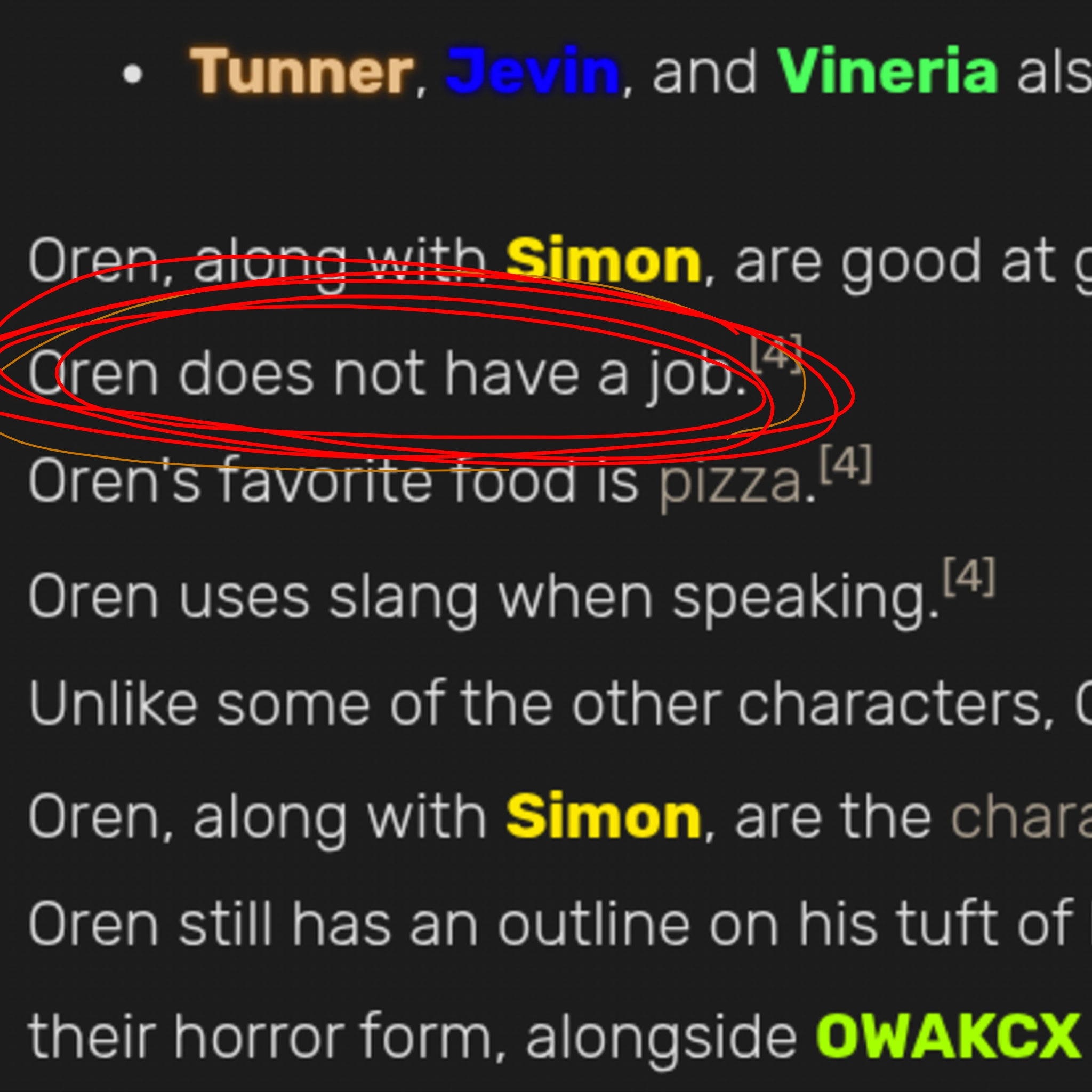 OREN GET A JOB NOW | Fandom