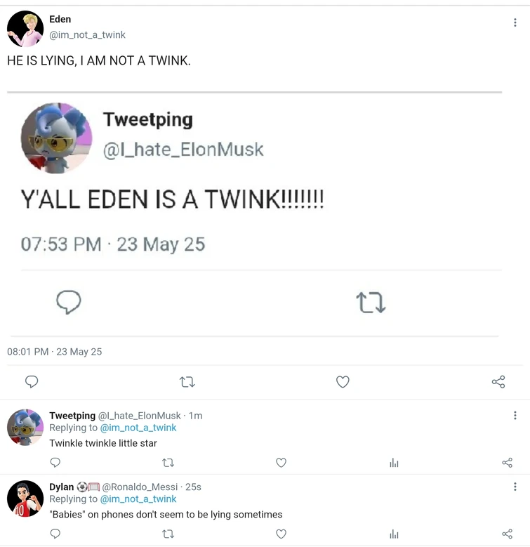 Tweetping got on Twitter now 😰 | Fandom