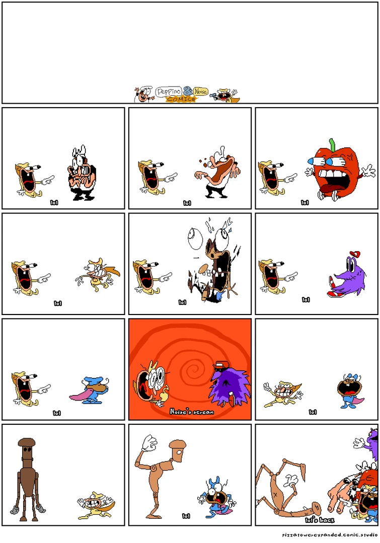 Peppino & Noise Comics: the laugh | Fandom
