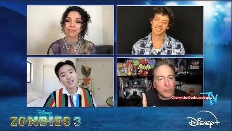 Disney's Zombies 3 INTERVIEW: Stars Terry Hu (A-spen), Matt Cornett (A ...