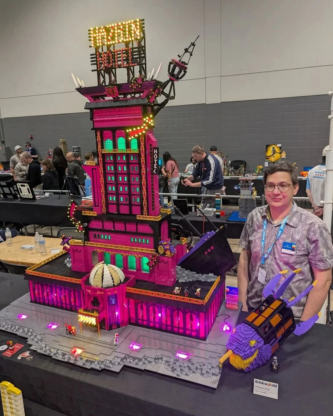 Someone built a model of the hotel out of legos | Fandom