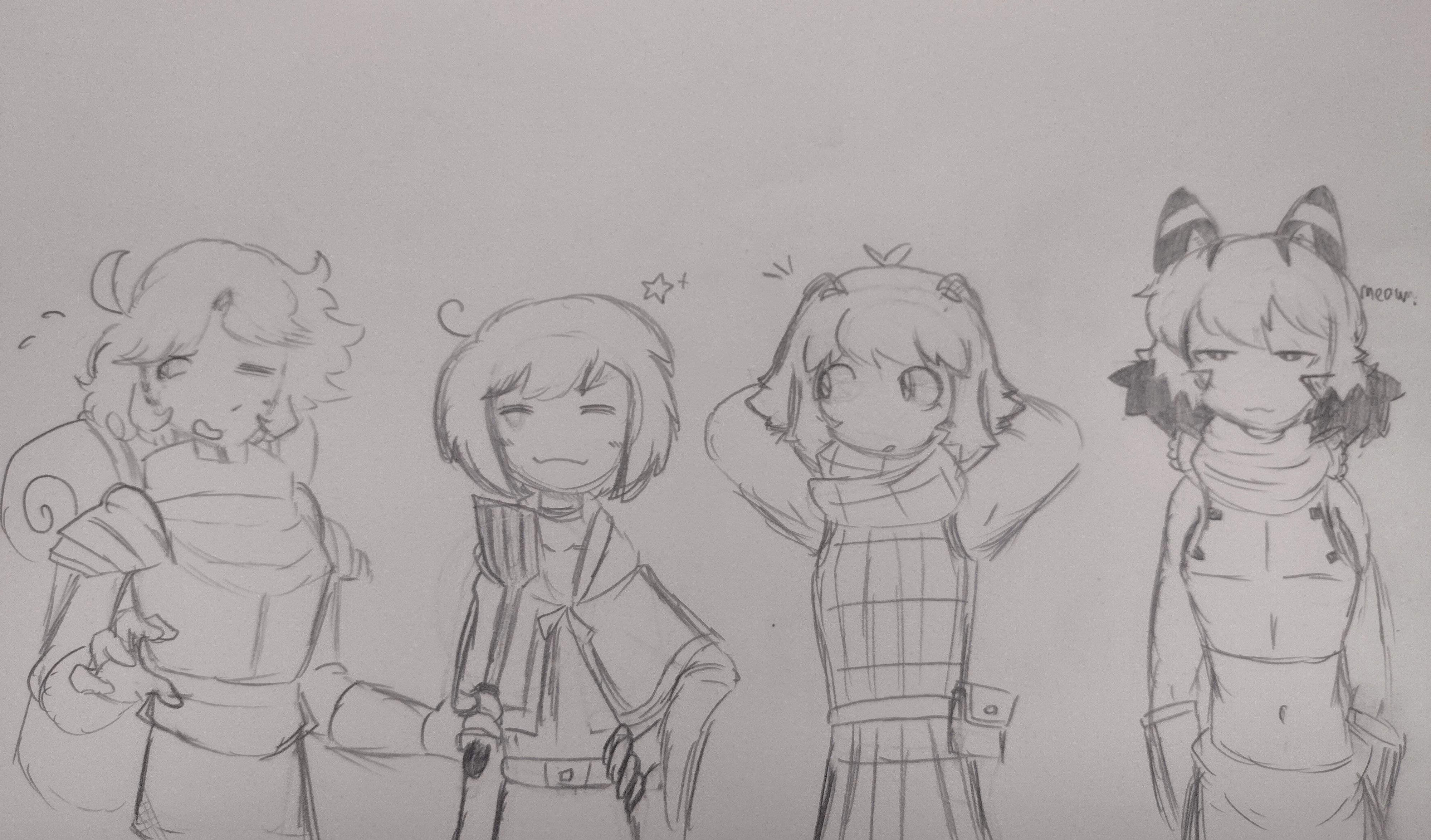 it's october. time to give the ocs halloween costumes. joofieween day 1 ...