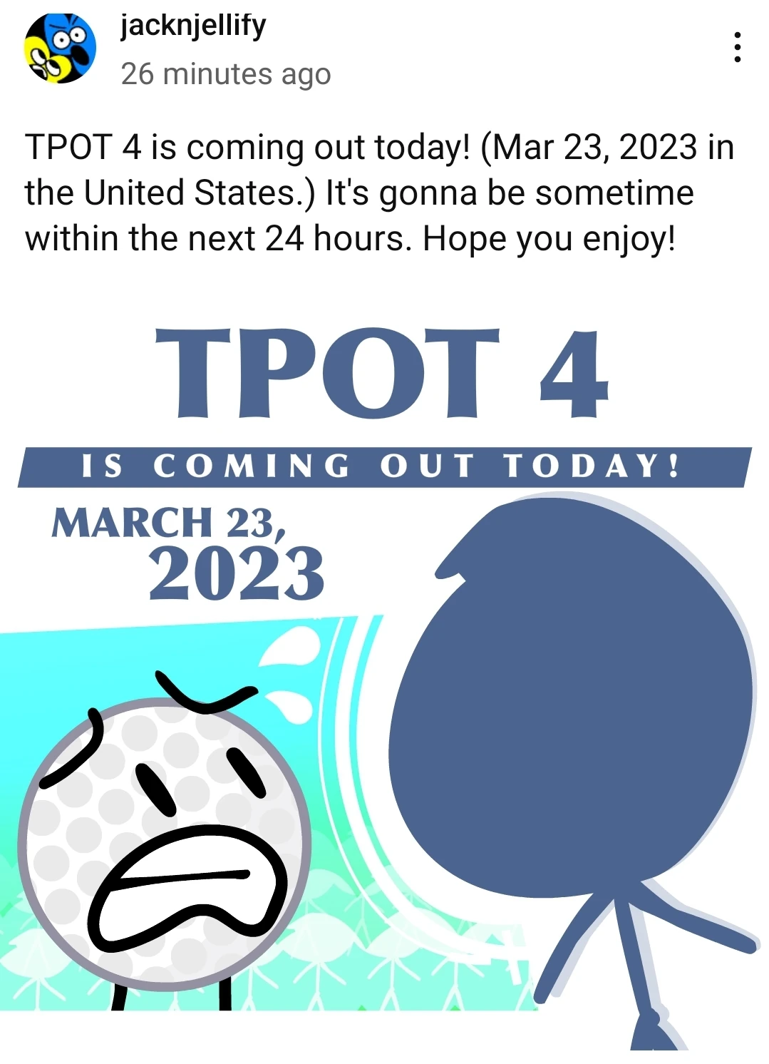 TPOT 4 is coming today | Fandom