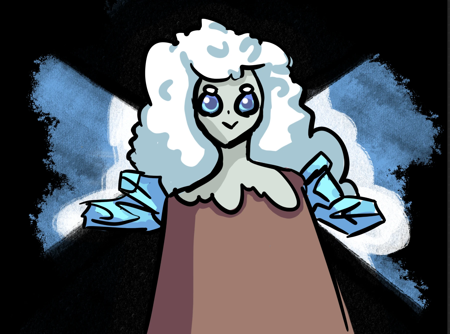 Snowfluff as a human | Fandom