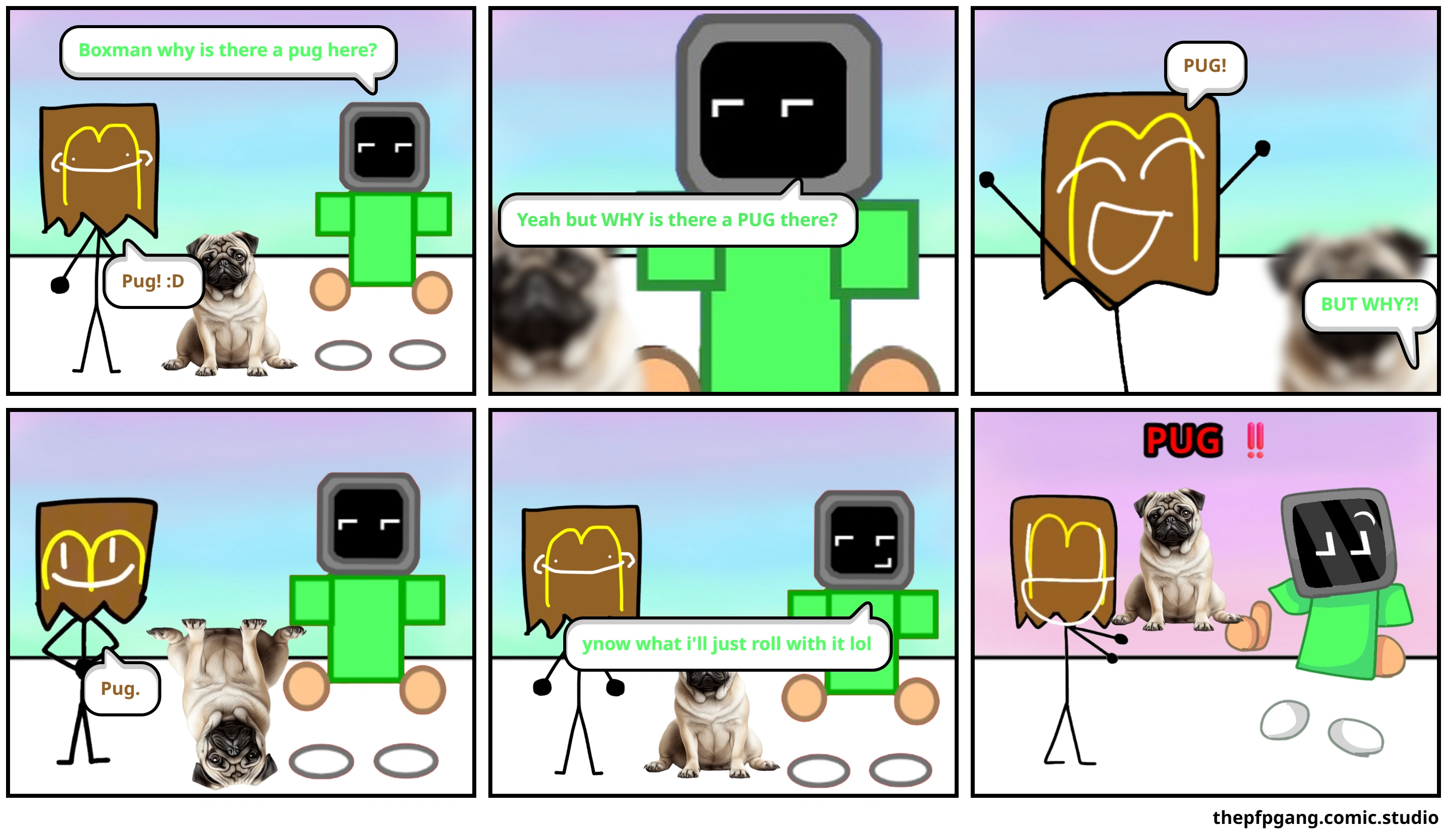 A Mini PFP Gang Skit: "pug :)" | Fandom