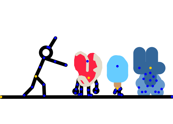 wish my animation software wouldn't crash, i made some bfdi rigs ...