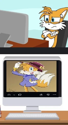 Tails goes on DeviantArt: | Fandom