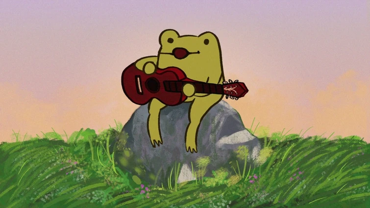 In case you’re having a bad day, here’s a frog playing guitar | Fandom