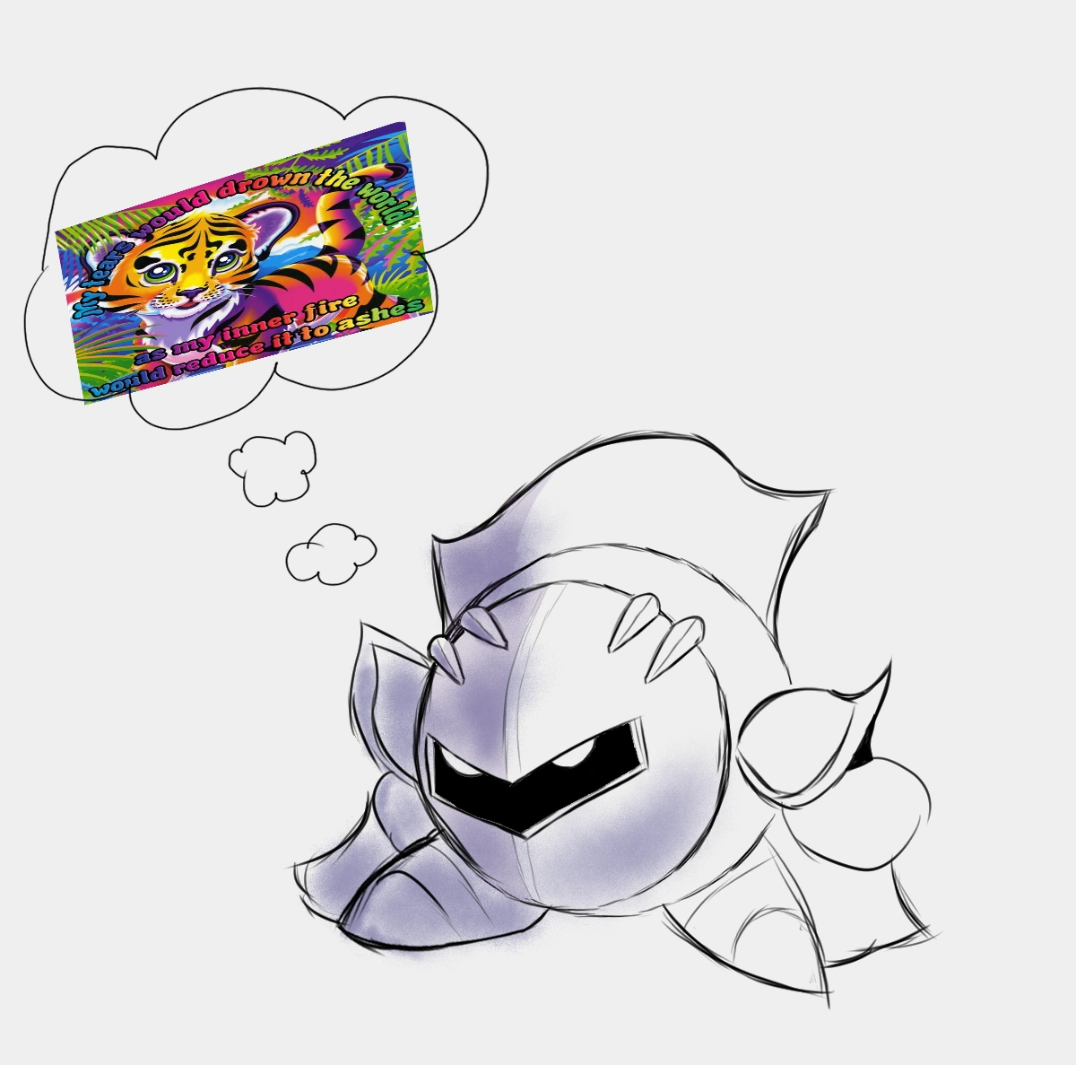 Meta Knight Doodle #2 | Fandom