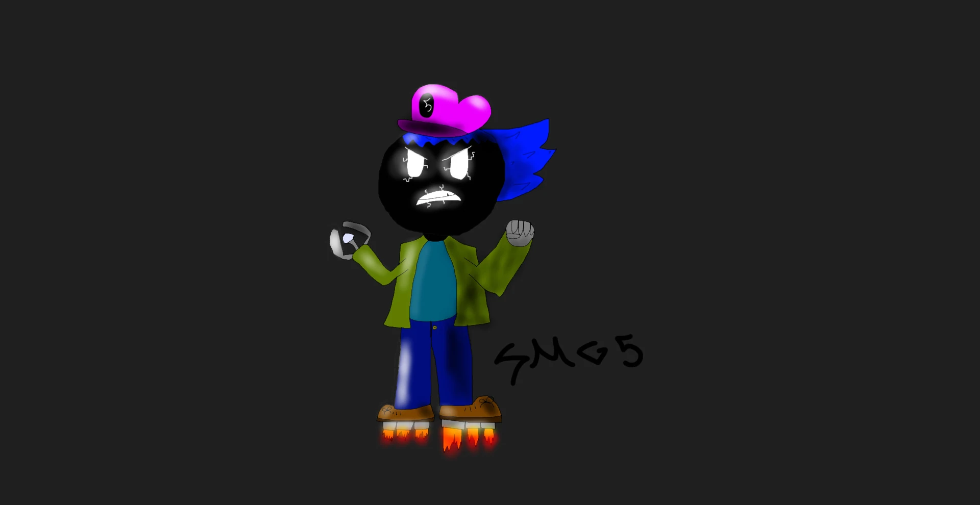 I made a piece of art of a possible SMG5 | Fandom