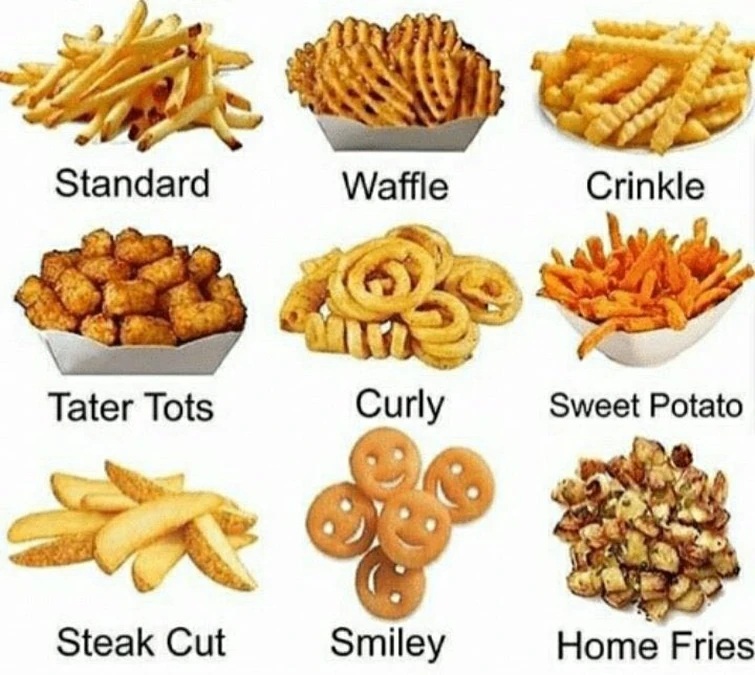 Alright y’all what’s your favorite type of fries | Fandom
