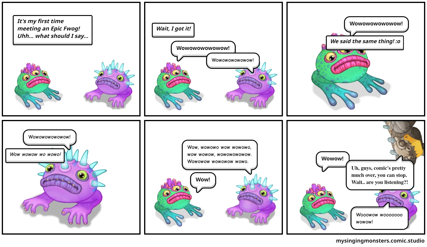 If Monsters met their Epics... Part 6! (Fwog) | Fandom