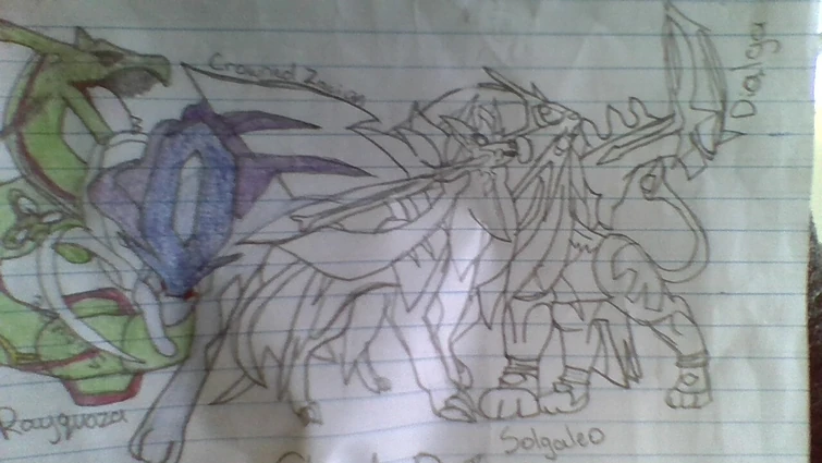 Legendary Pokemon Drawings In Pencil