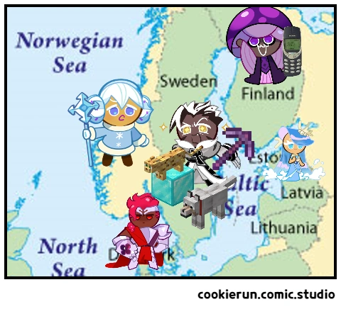 cookie countries 1# | Fandom