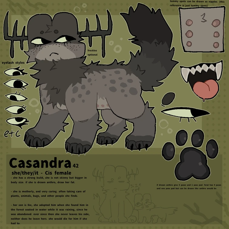 Casandra foursona reference sheet ~ 🦌 🌳 🍃 | Fandom