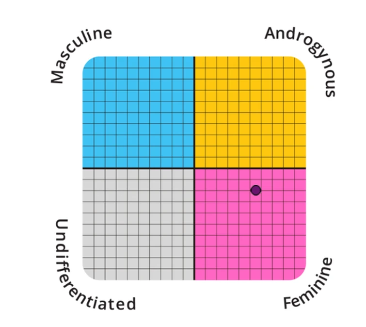 gender coordinates and gender role test | Fandom