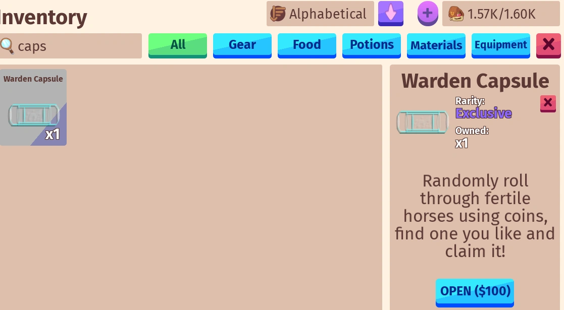 Warden capsule | Fandom