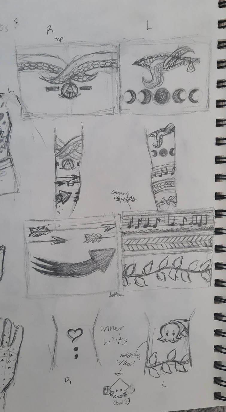 Tattoos for one of my ocs! :D | Fandom