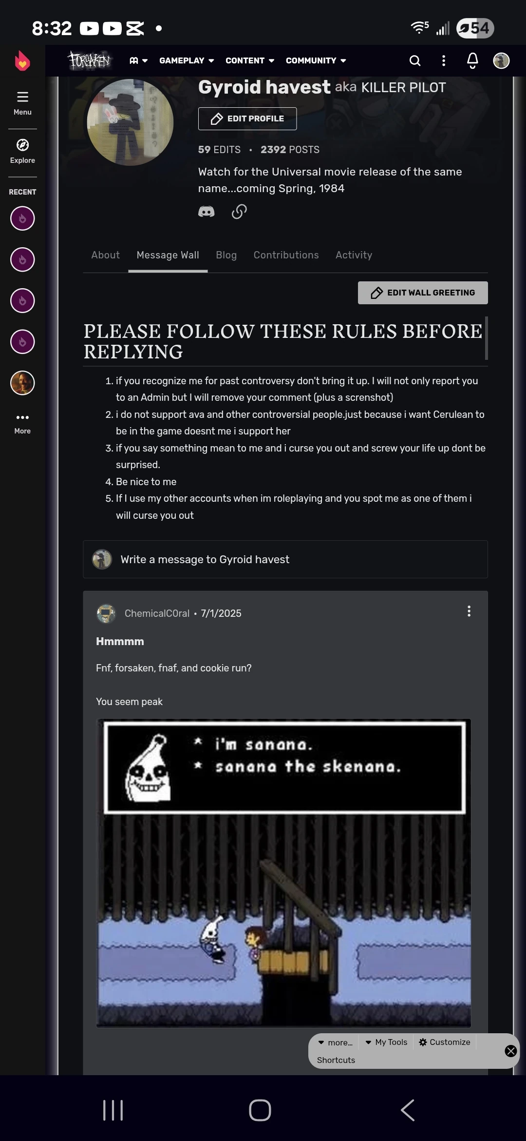 Heres something for you guys to read before replying | Fandom