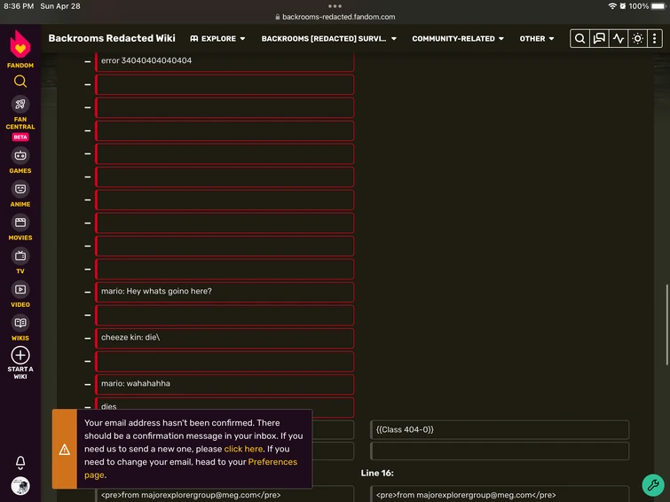 Discuss Everything About Backrooms Redacted Wiki | Fandom
