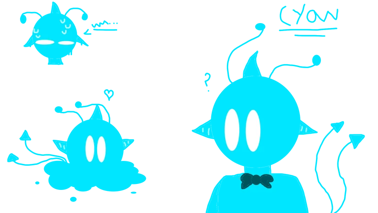 Meet: Cyan and Purple! :D | Fandom
