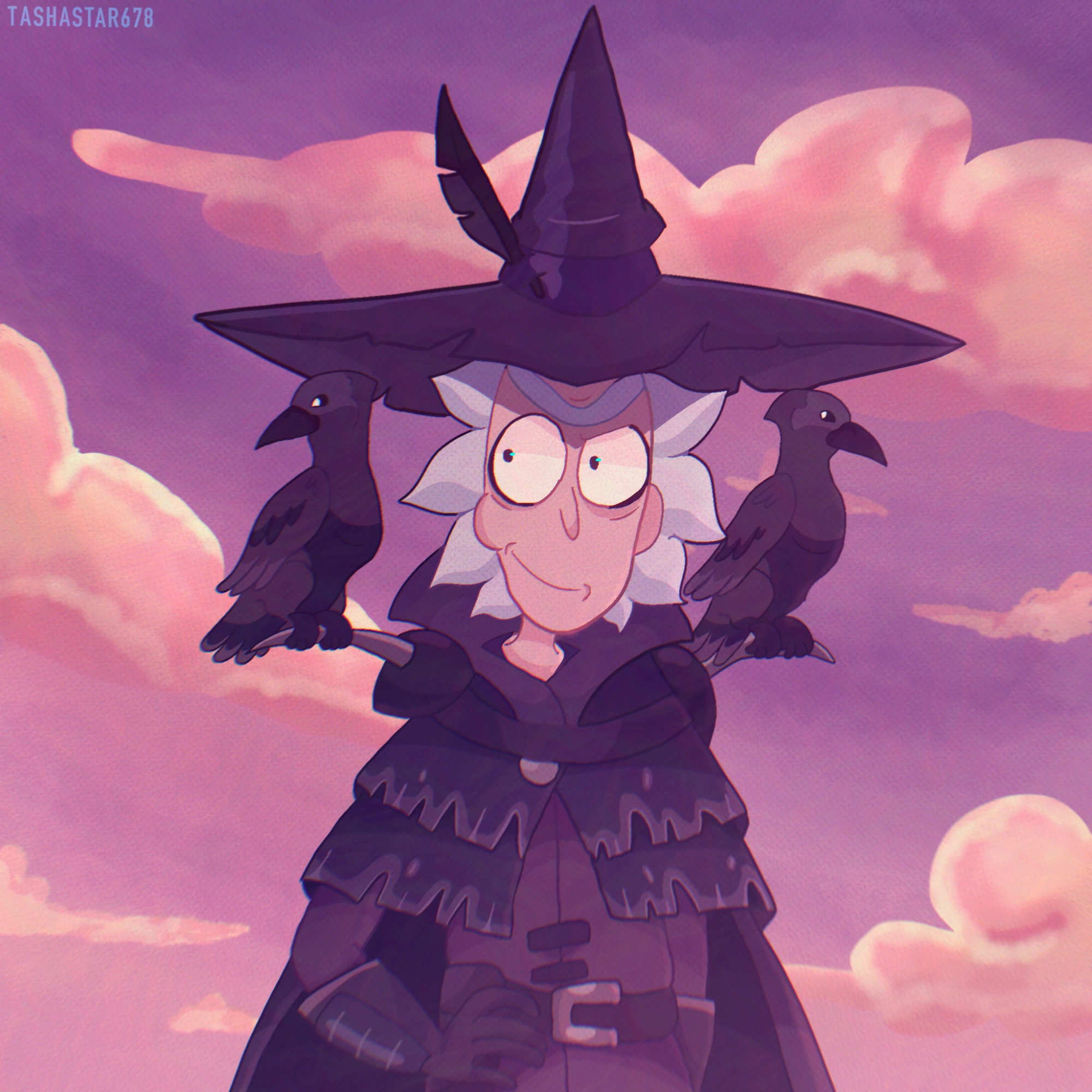 Rick and Two Crows - fanart | Fandom