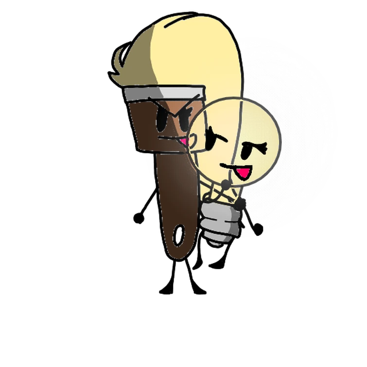 I drew my favorite Inanimate Insanity ship in the fnf style :/ | Fandom