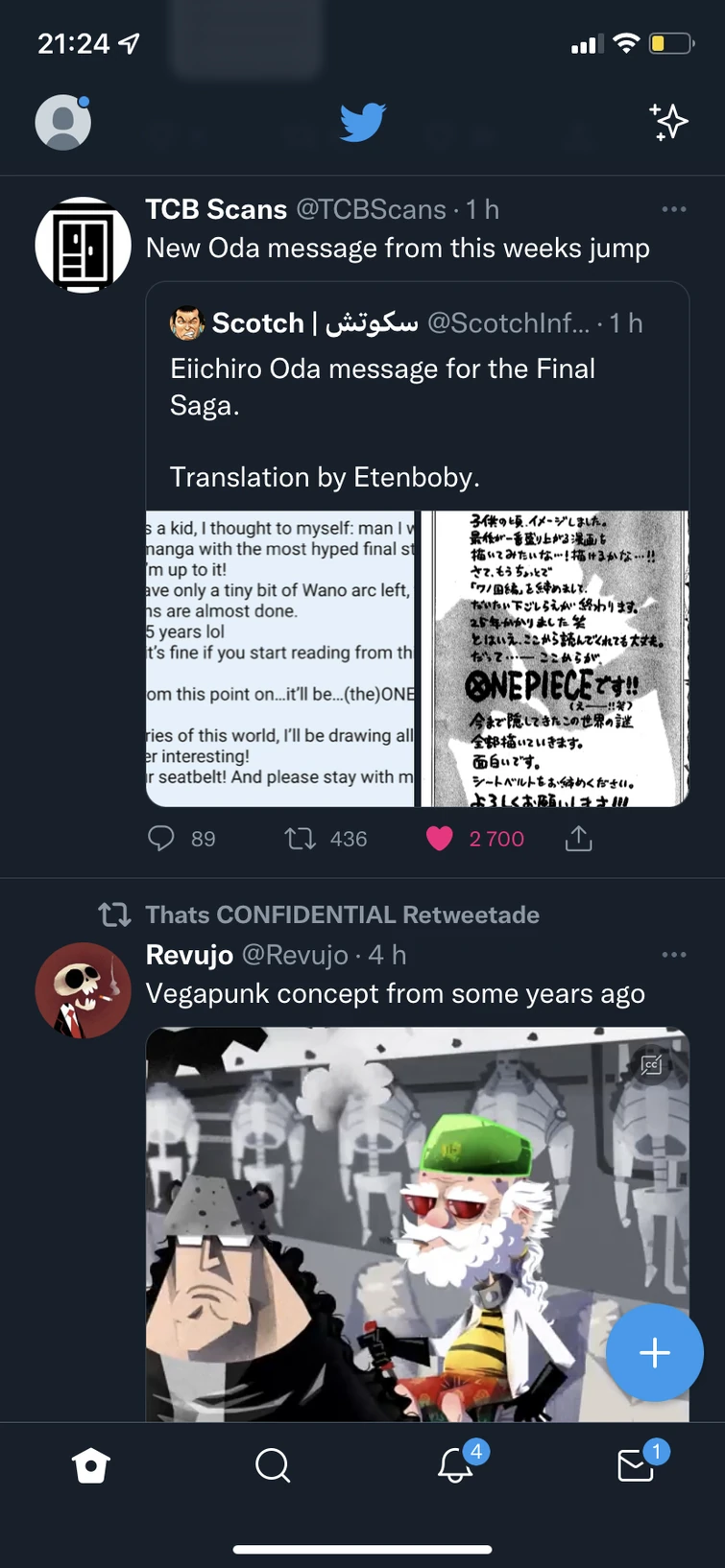 EIICHIRO ODA MESSAGE FOR THE FINAL SAGA | Fandom