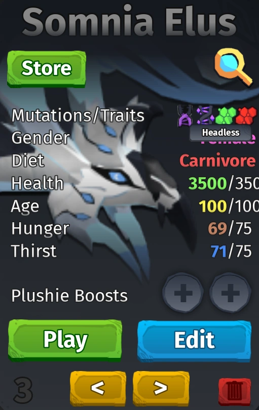 Auctioning Shadow headless somnia | Fandom