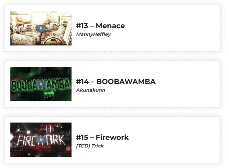 BOOBAWAMBA and Deep Bass was placed on the list! | Fandom