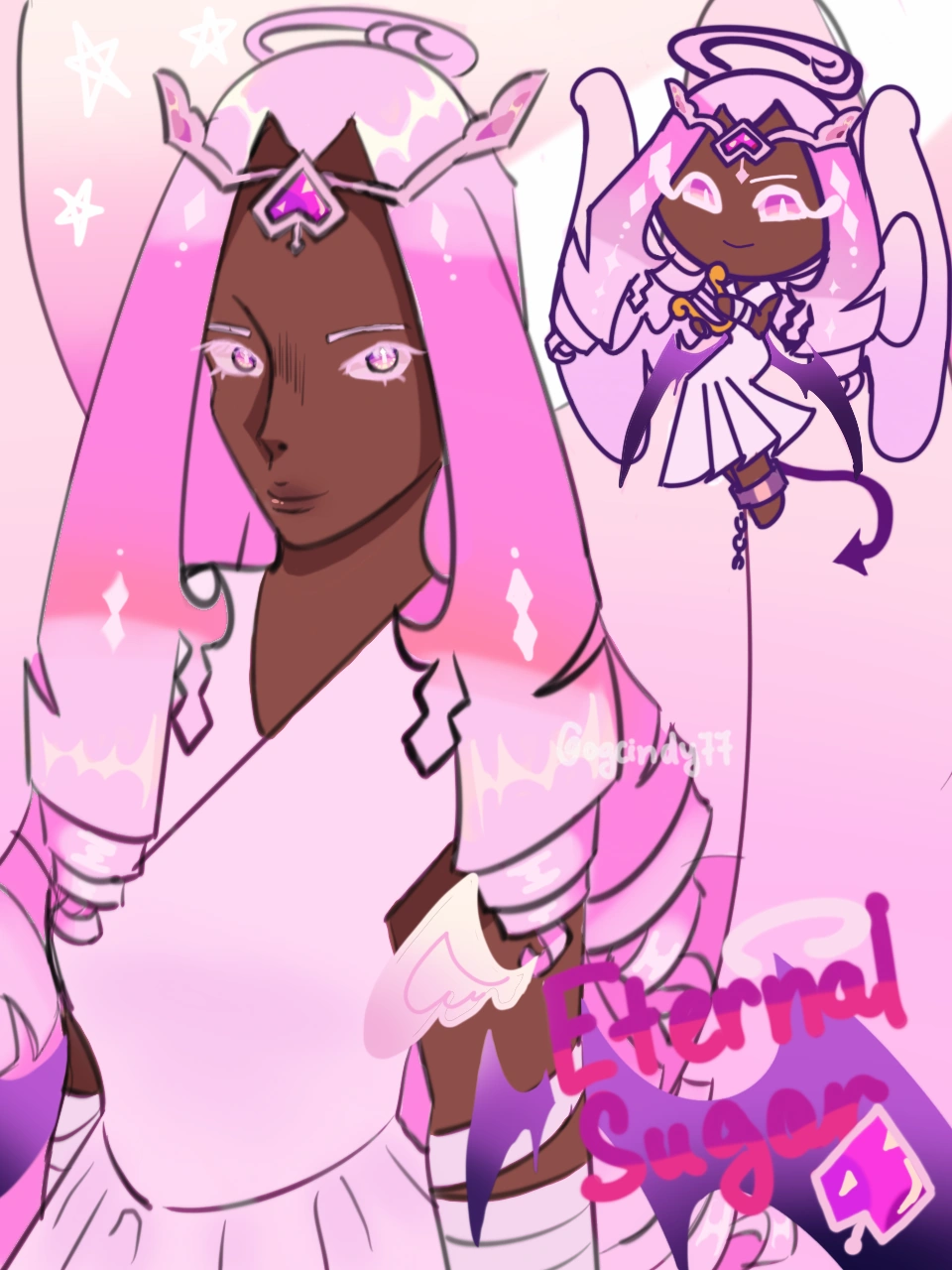A silly fanart out of Eternal Sugar Cookie | Fandom