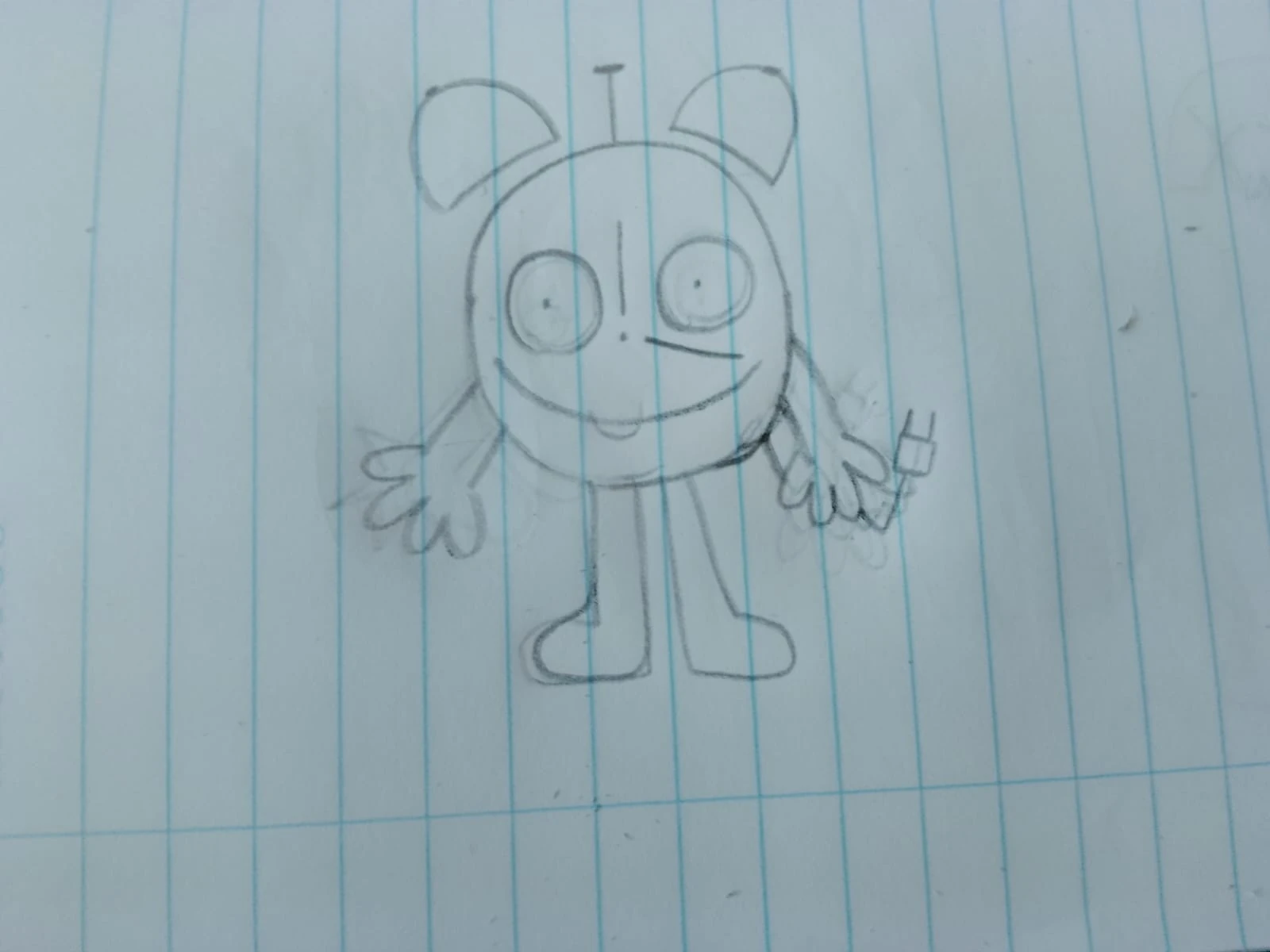 some random clock from ITFT poorly made draw | Fandom