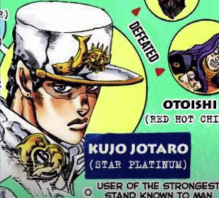 The Strongest Stand Known To Man... | Fandom