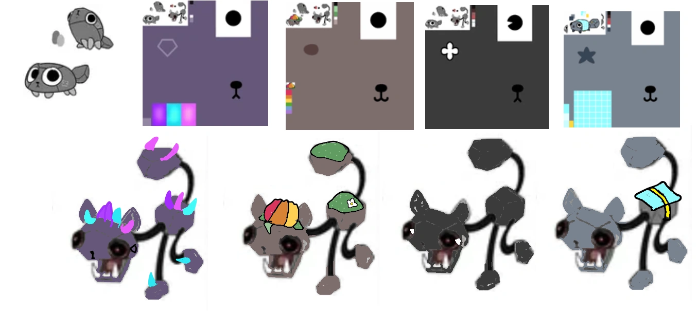 twisted skins #1 pebble | Fandom