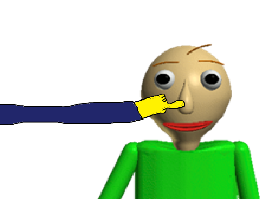 I touch Baldi's nose | Fandom