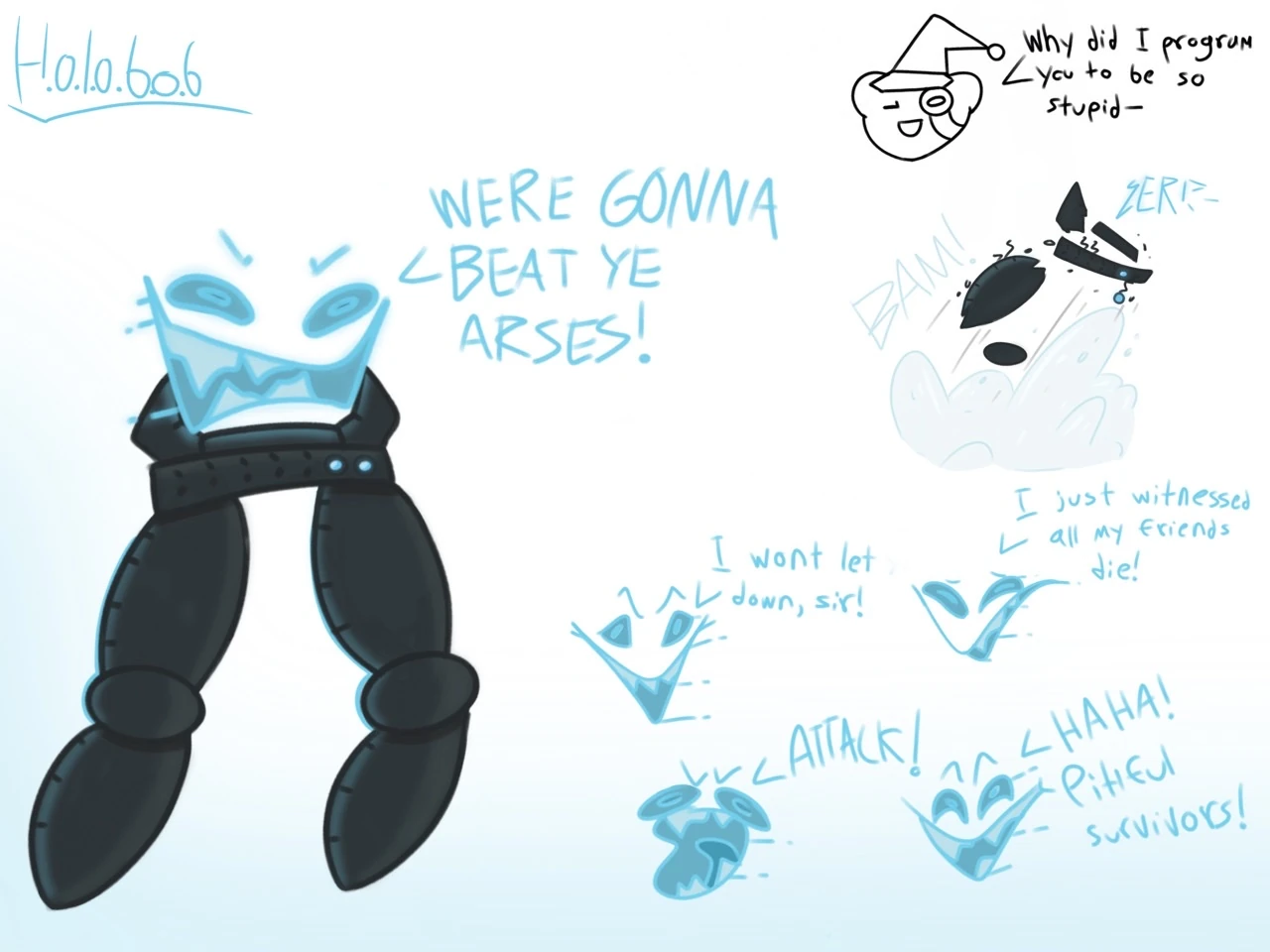 Holobob drawings I did yesterdays | Fandom