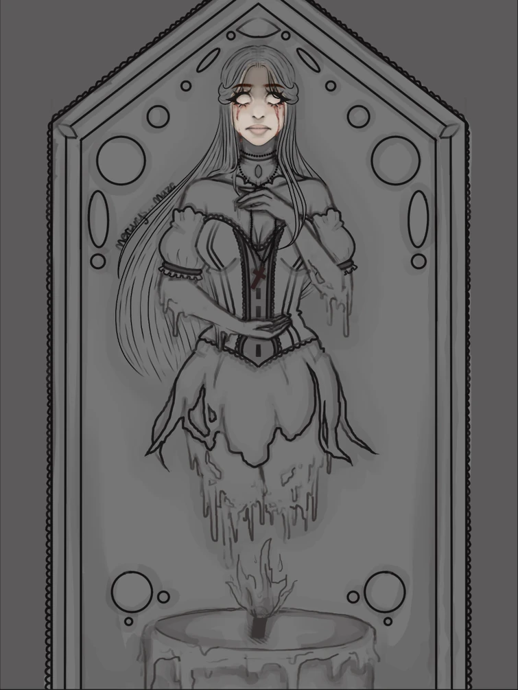 Drawing my old Halloween OC (progress)! | Fandom