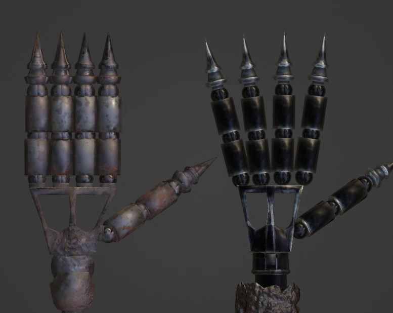 The Mimic and Burntrap's hand side-by-side for comparison | Fandom