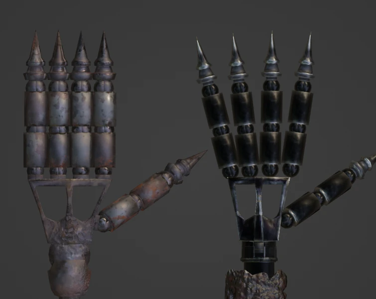 The Mimic and Burntrap's hand side-by-side for comparison | Fandom