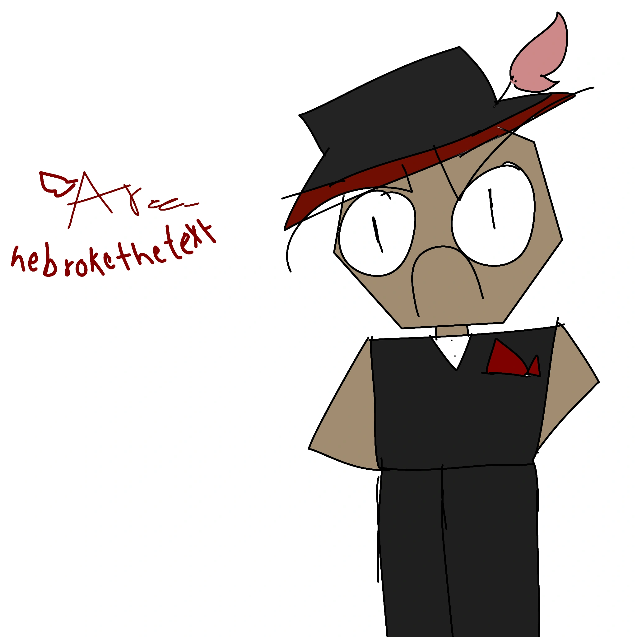 Hi guys meet my very angry oc his names Arch | Fandom