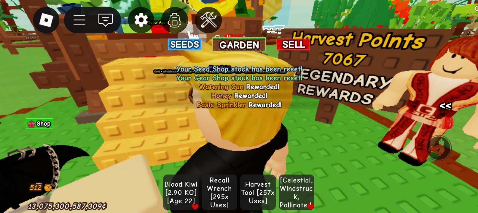 Would anyone like to farm the harvest event xd (asking again cus I don't want to grind alone ...