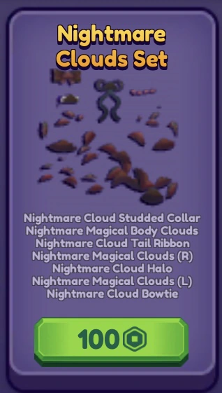 Selling Nightmare Cloud Set accessories | Fandom