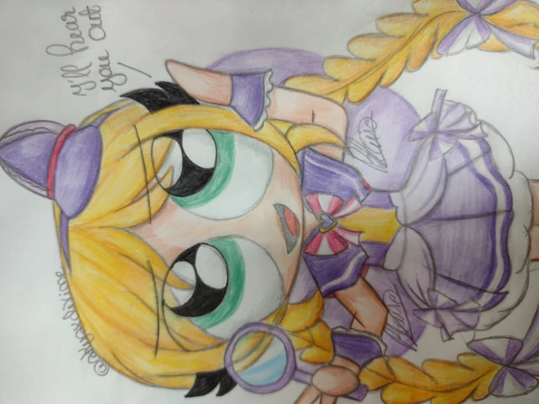 ⋅♡𓂃 ࣪ ִֶָ☾. Cure Friendly drawing💜🐾 | Fandom