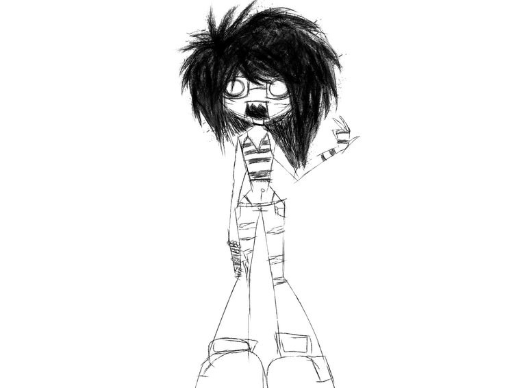 Old Emo Drawing Fandom