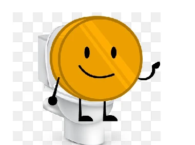 funny meme: coiny in the toilet (suggest me what bfb memes should i do ...