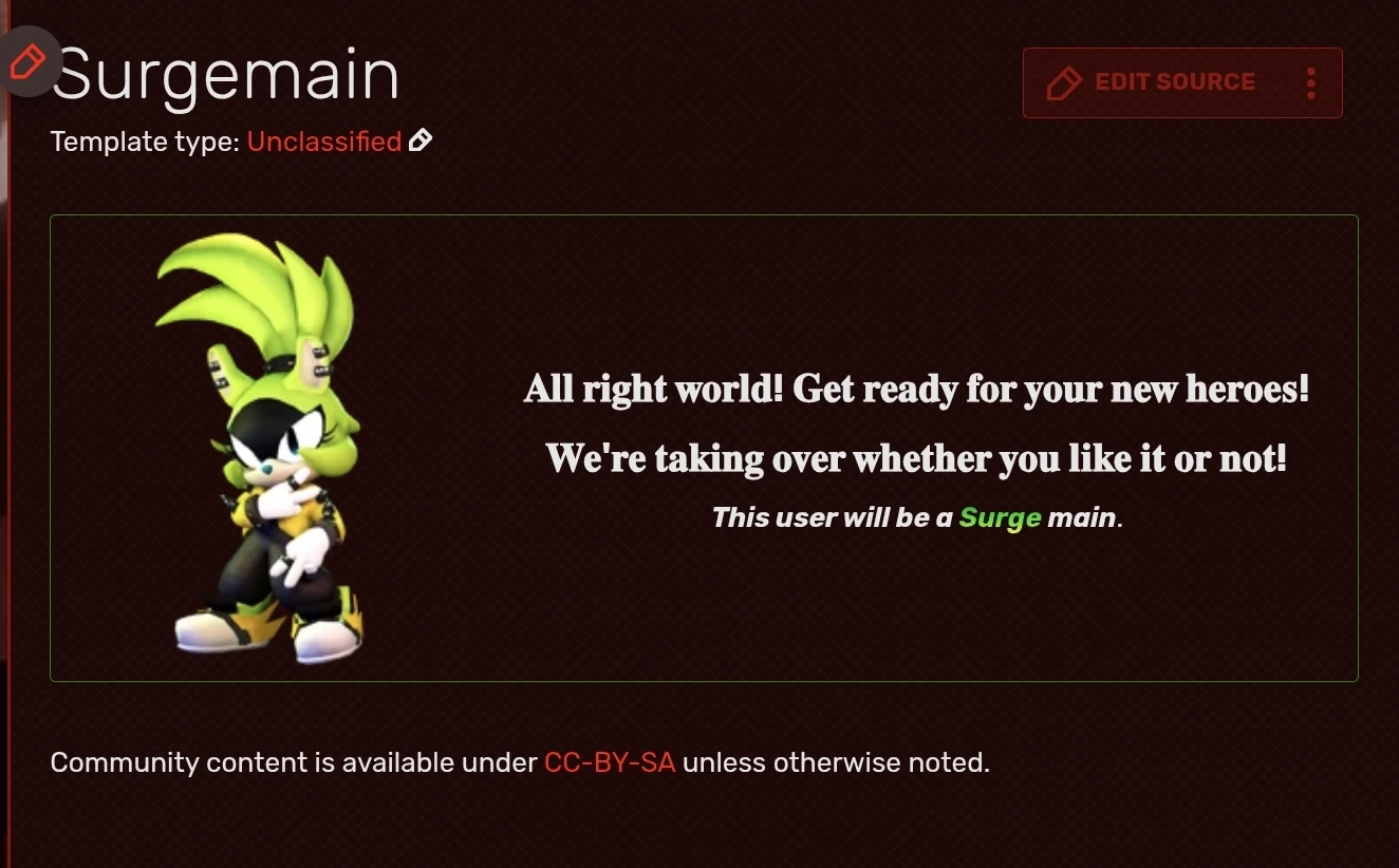 Surge MAIN! | Fandom