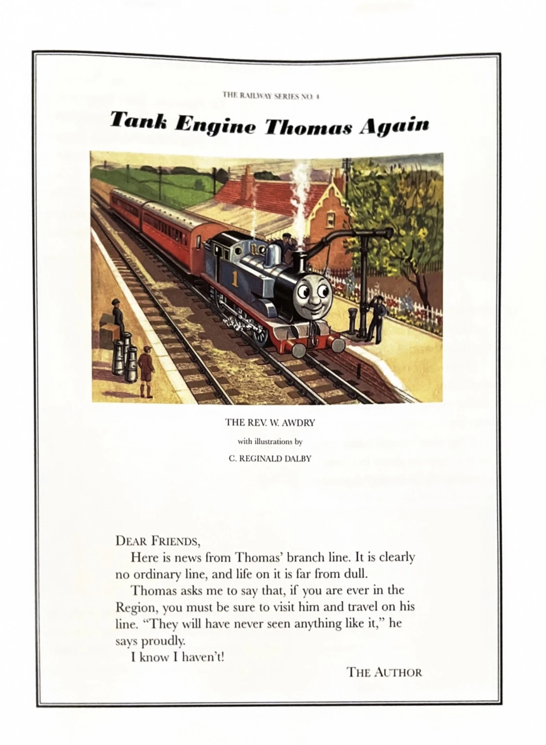 Tank Engine Thomas Again (RWS book 4) | Fandom