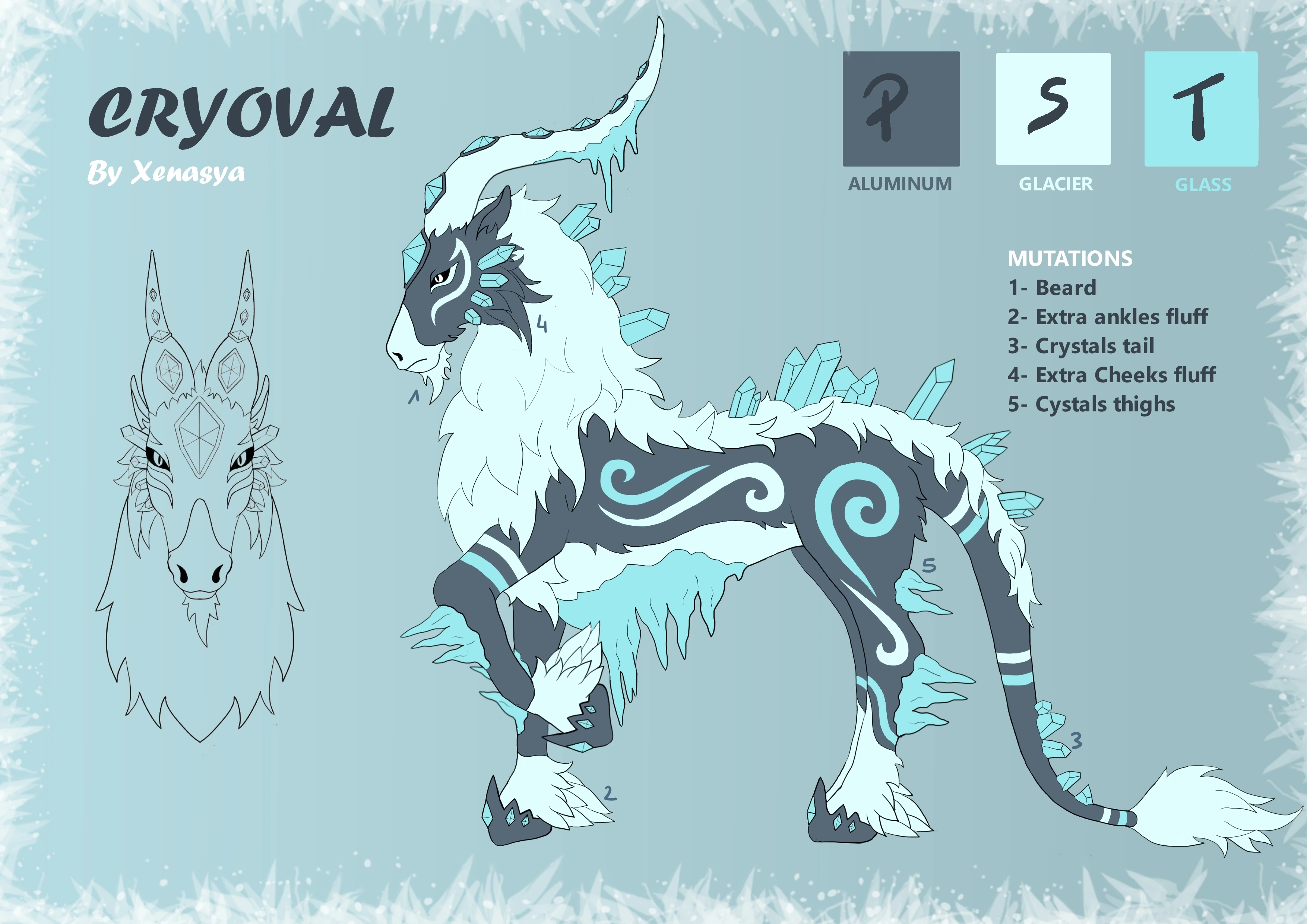 Cryoval, the winter dragon horse (fan made) | Fandom