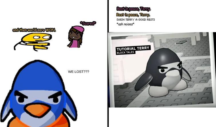 [THEORy] Tutorial Terry was in the "dead characters" thing in rdc cuz ...