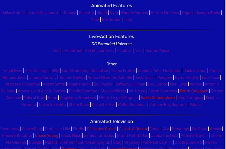 Can we make the Warner Bros. Near Pure Evils template have more readable background colors ...